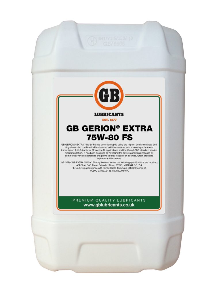 GB GERION® EXTRA 75W-80 FS | GB Lubricants